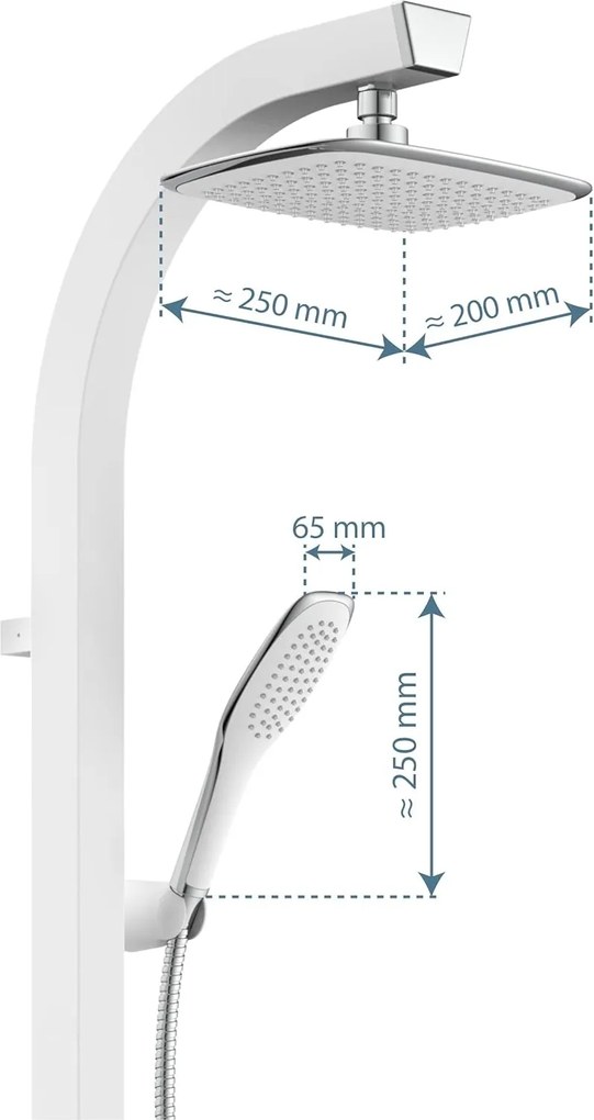 Eisl Sanitär Sprchový komplet Madagaskar 60065