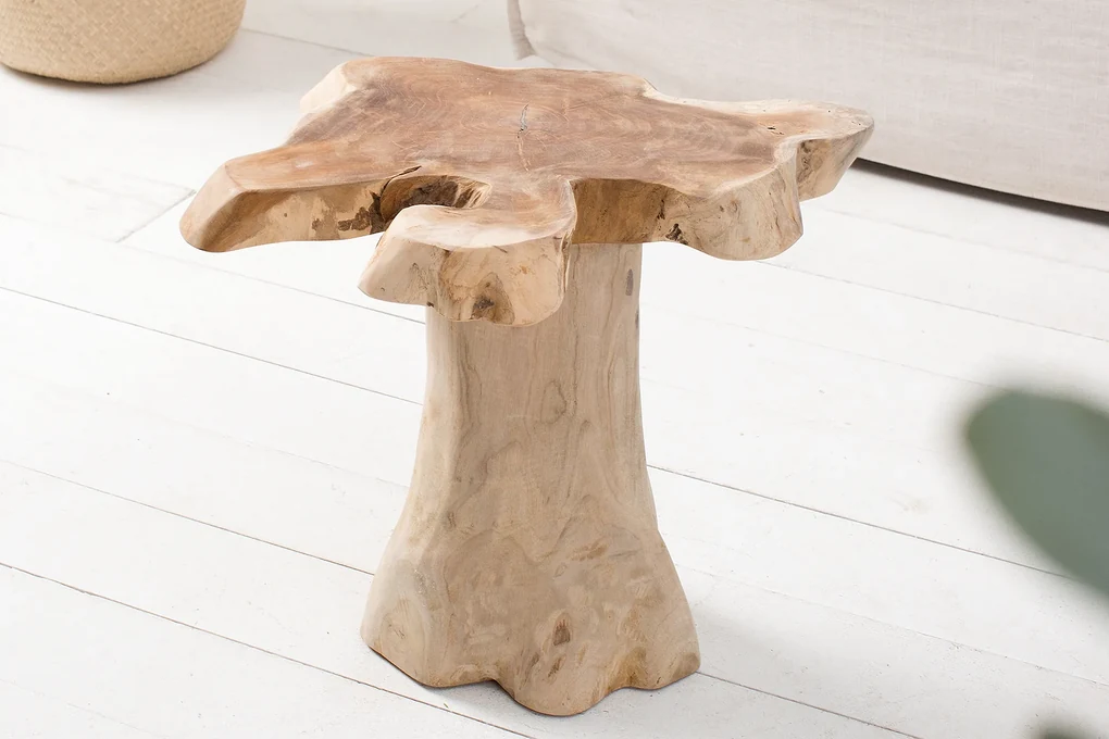Noble Home Konferenční stolek Tobaro, 40 cm, teak | BIANO