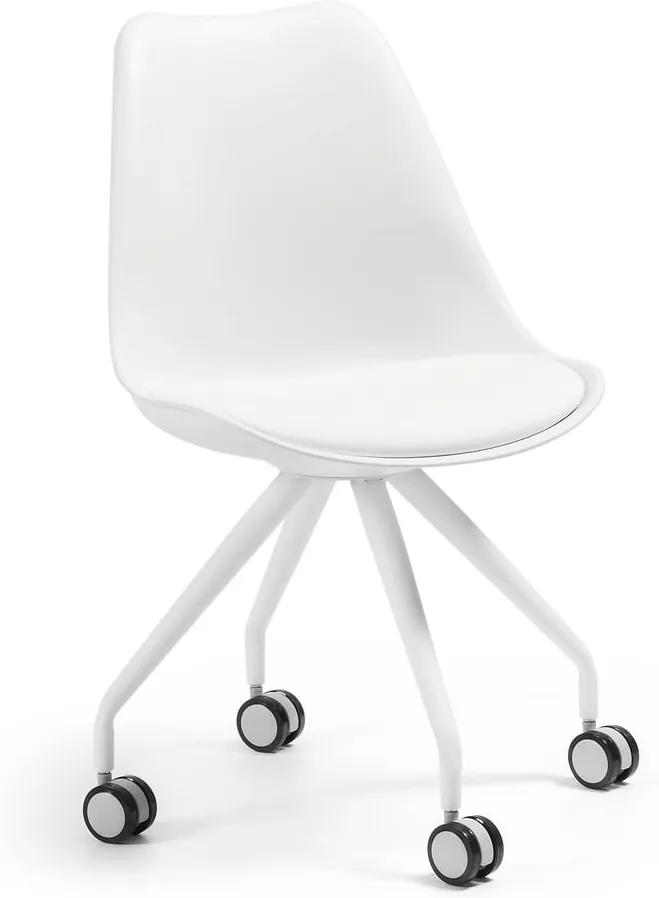 Bílá kancelářská židle La Forma Lars