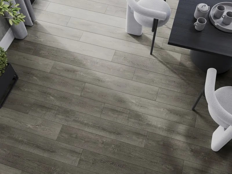 Mexen New Albany vinylové panely 1240 x 182 mm SPC 6,5 mm, podložka IXPE 1,5 mm, 4 V-drážka, Dub - F1017-1240-182-505-4V1-01