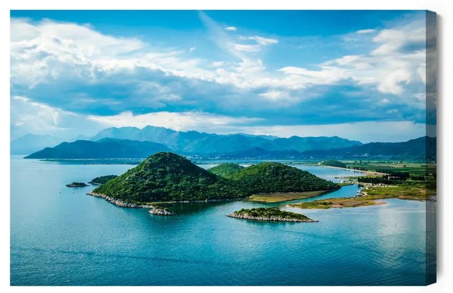 Obraz Ostrovy V Chorvatském Moři Nedostatek Nedostatek Přírodní plátno 120x80