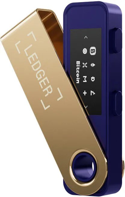 Ledger nano s plus crypto hardware wallet ferro fuchsia