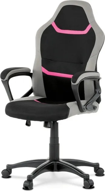 Dětská otočná židle růžová KA-L611 PINK