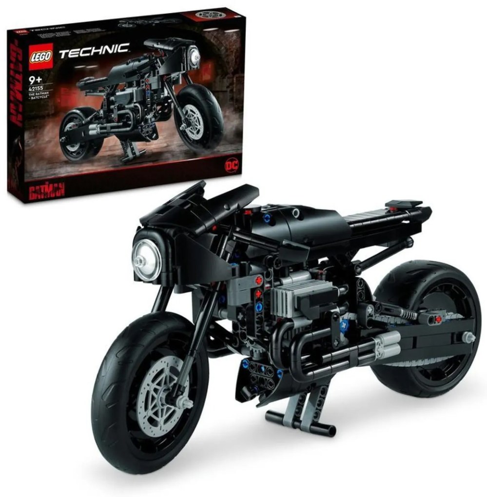 Lego stavebnice lego technic 42155 the batman – batcycle