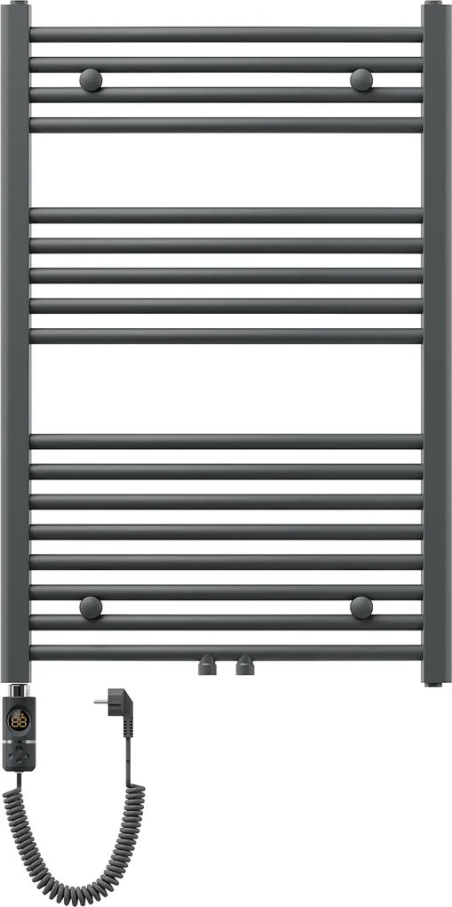 Mexen Ares, elektrické topné těleso 900 x 600 mm, 600 W, antracitová, W102-0900-600-2600-66