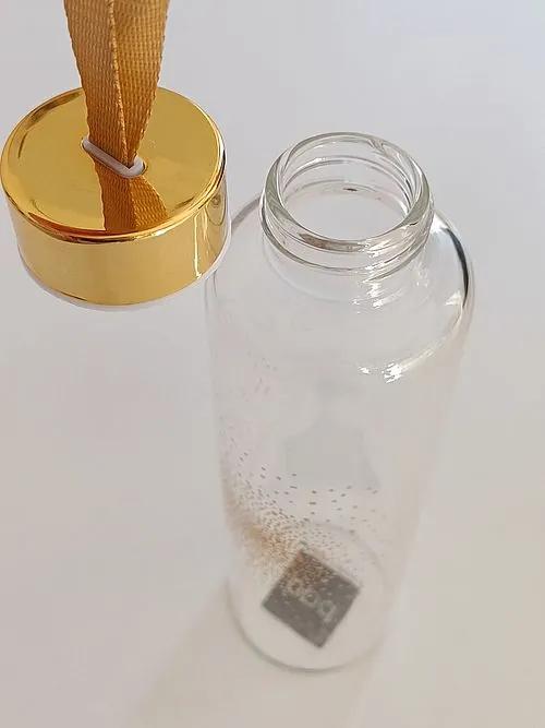 PPD Skleněná láhev Gold Nuggets, 550 ml