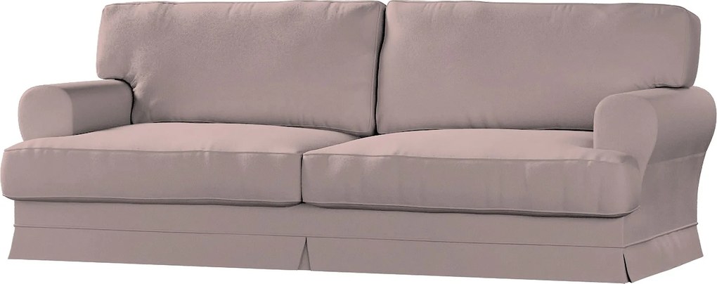 Potah na pohovku IKEA Ekeskog rozkládací barva růžová látka pletený vzor