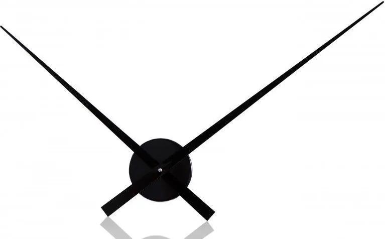 Deflee nástěnné hodiny MODERN BLACK HOD16178hliníková slitina  průměr 80 cm