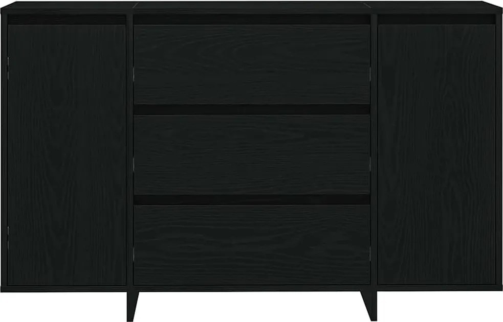 Servírovací skříň Černý dub 120 x 41 x 75 cm Kompozitní dřevo 3333915