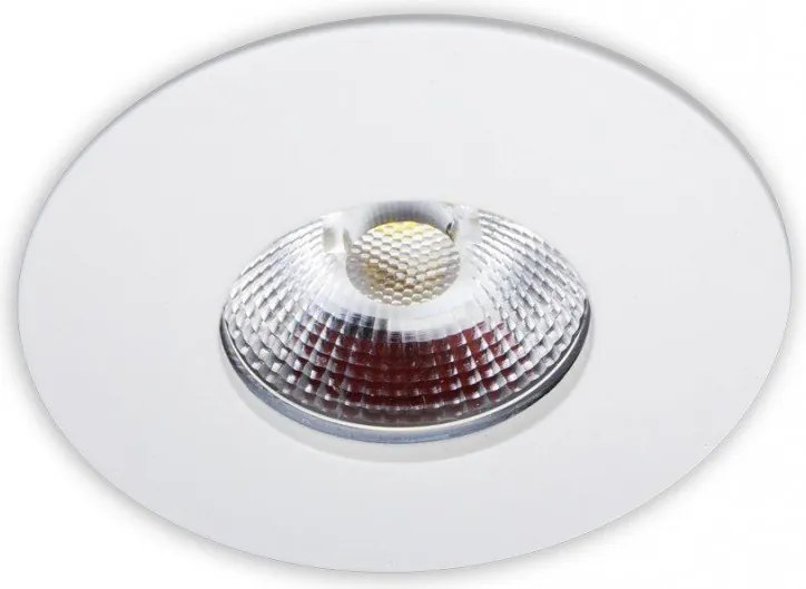 BPM 3152.W.3K Zápustné svítidlo SU FIRE LED 8,5W bílé 3000K 705lm IP65 vypouklé, odolné proti požáru - BPM