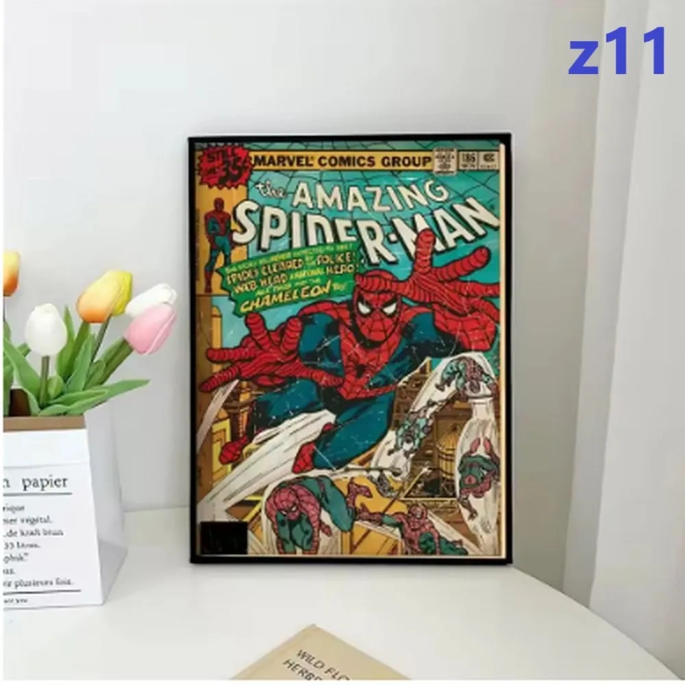Stylový plakát "Spiderman" - 25 motivů/5 velikostí Motiv: z11, Velikost: 40x60 cm