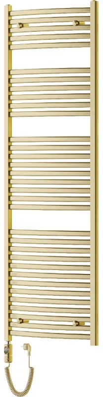 Mexen Helios, elektrické topné těleso 1800 x 600 mm, 900 W, zlatá lesklá, W103-1800-600-2900-50