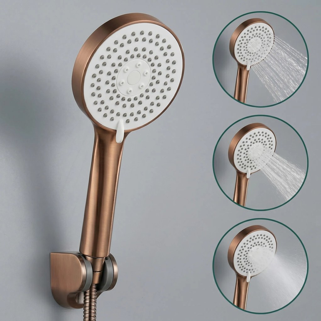 Rea, Sprchová hlavice REA JS-019 BRUSH COPPER, REA-03902