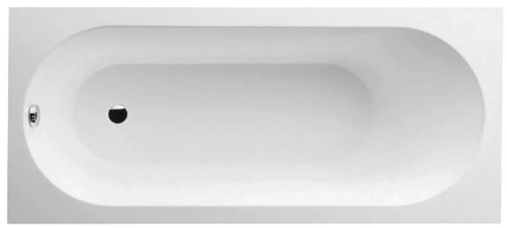 Villeroy & Boch Oberon - Vana 160x75 cm, Quaryl, alpská bílá UBQ160OBE2V-01