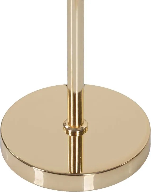 Stojací lampa Palm 160 cm šedá/zlatá