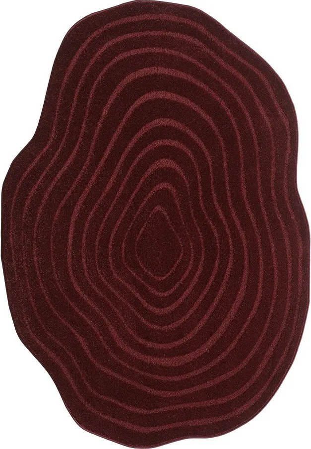 Vínový koberec 160x230 cm Pebble – ESTE
