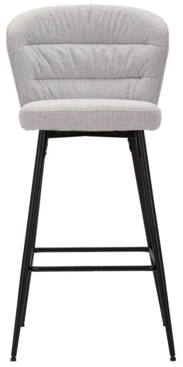 Designová barová židle Bardolph šedá