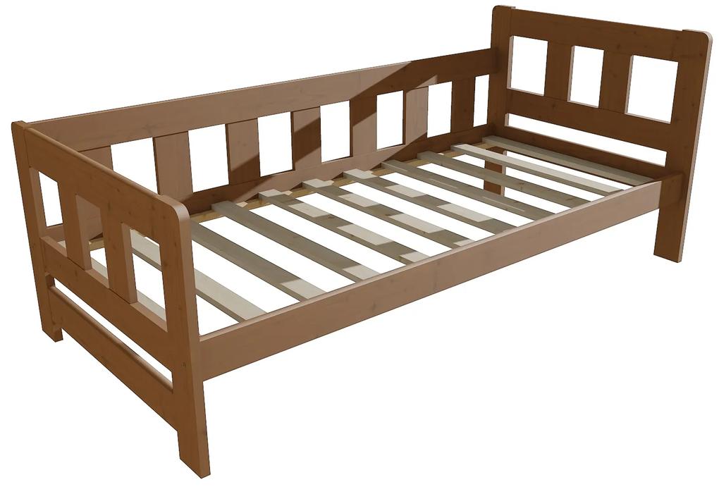Vomaks Dětská postel VMK010FB KIDS Rozměr: 120 x 200 cm, Barva: surové dřevo