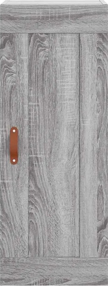 Skříň highboard šedá sonoma 34,5 x 34 x 180 cm kompozitní dřevo 3200431