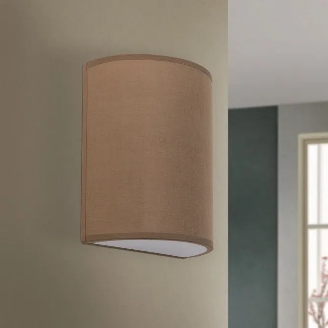 Orion WA2-1351/1Braun Nástěnná lampa UFO hnědá textilie