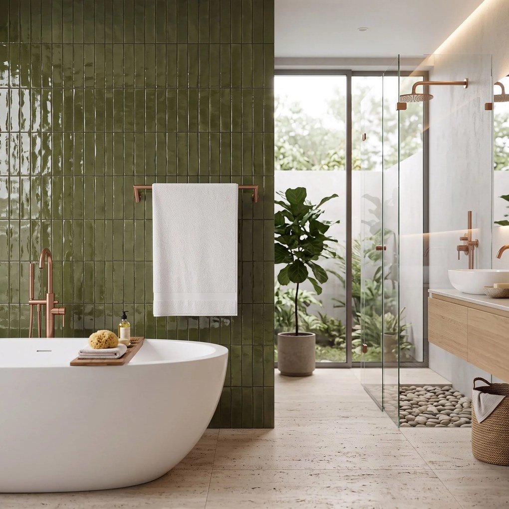 Rea Rea, Koupelnový věšák Will Brush Copper, REA-07896