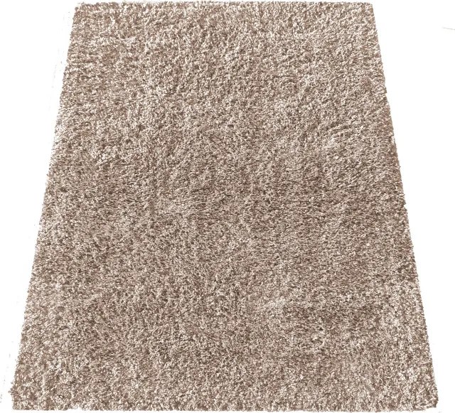 DY Karamelový protiskluzový koberec shaggy Camel Rozměr: 60x100 cm