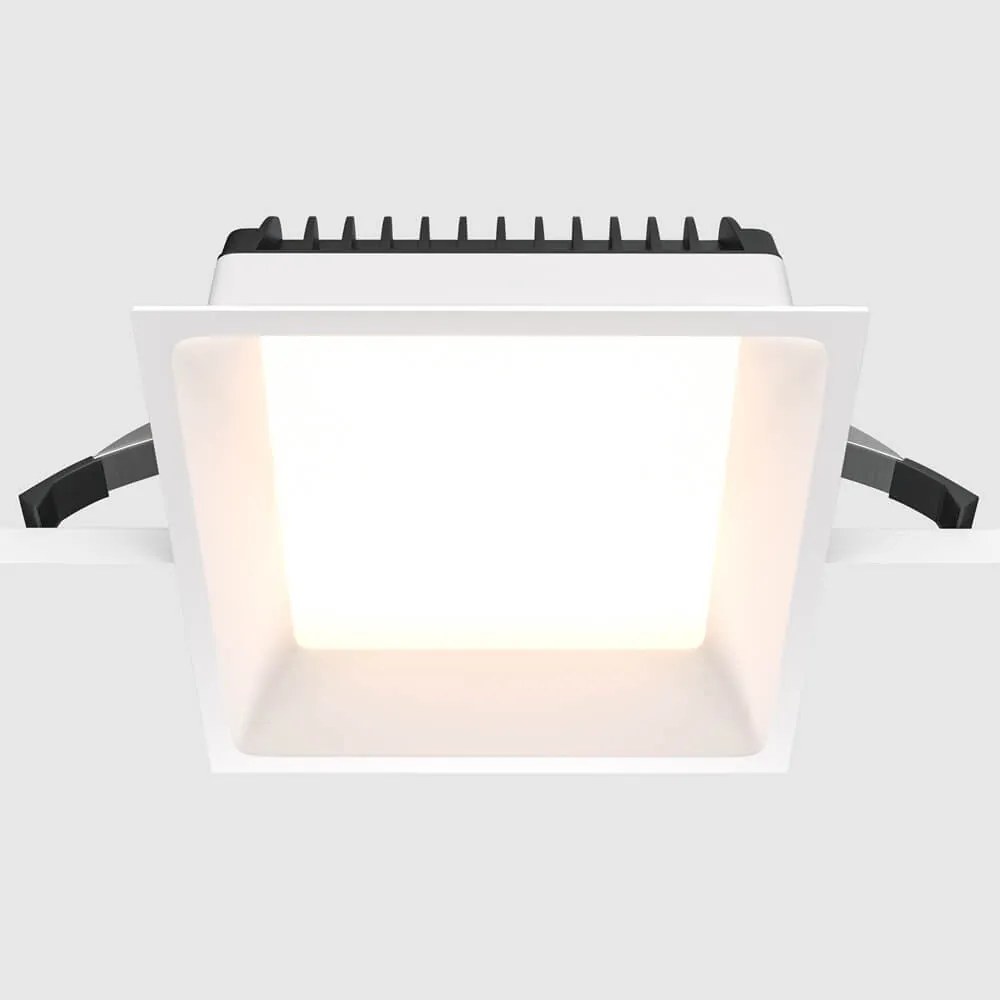Zápustná lampa Okno DL056-18W3K-W Maytoni Led 18W 3000K IP44 do koupelny