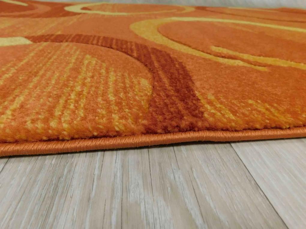 Spoltex Kusový koberec Florida orange 9828 160x230cm