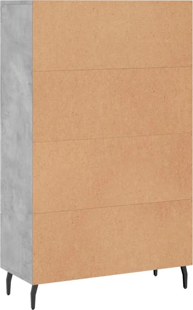 vidaXL Skříň highboard 69,5 x 31 x 115 cm kompozitní dřevo [830344] Barva: dub sonoma