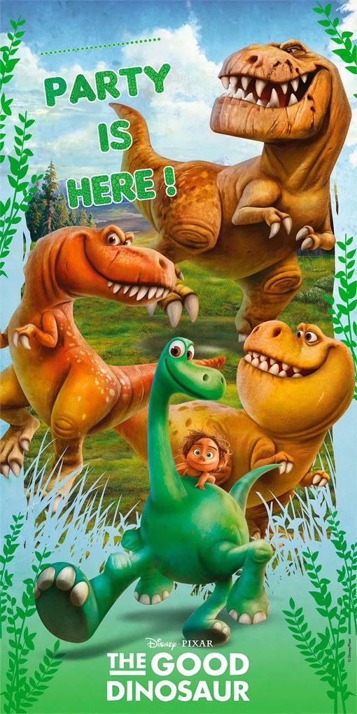 Hodný dinosaurus plakát na dveře 75cm x 150cm