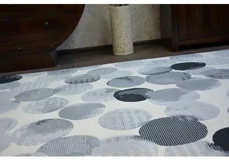 koberec SCANDI 18461/752 krémový šedá černá velikost 140x200 cm | krásné koberce cz