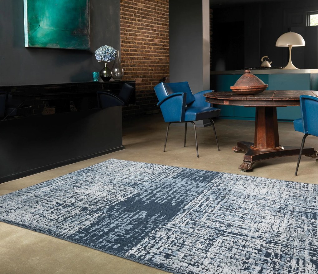 Tribeca Design Kusový koberec Amaro Petrol Blue Rozměry: 160x230 cm
