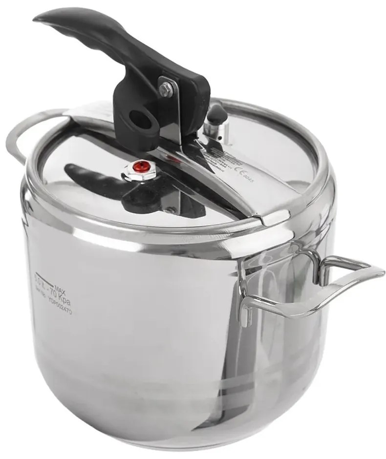 Nerezový tlakový hrnec s poklicí Orion Profi, 5 l