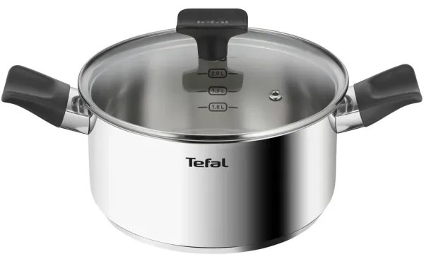 Tefal - Sada hrnců 3 ks DELICIOUS nerez