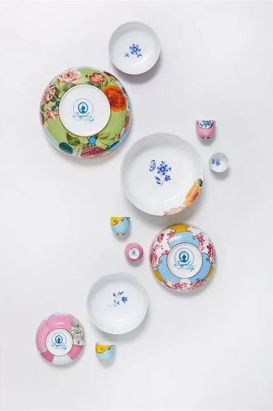 Pip Studio porcelánová mistička Royal Multi Ø12,5cm, barevná
