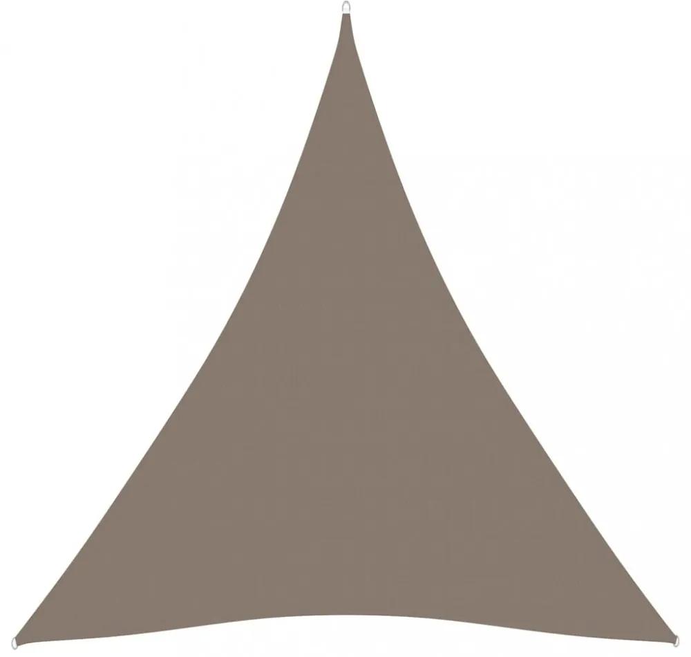 Plachta proti slunci oxfordská látka trojúhelník 3,6 x 3,6 x 3,6 m Dekorhome Antracit