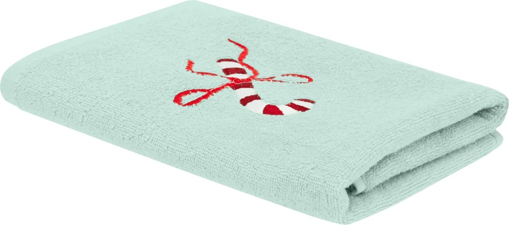 Livarno® Froté ručník, 50 x 100 cm / Froté ručník pro hosty, 30 x 50, 450 g/m², 3 kusy (1x, zelená)