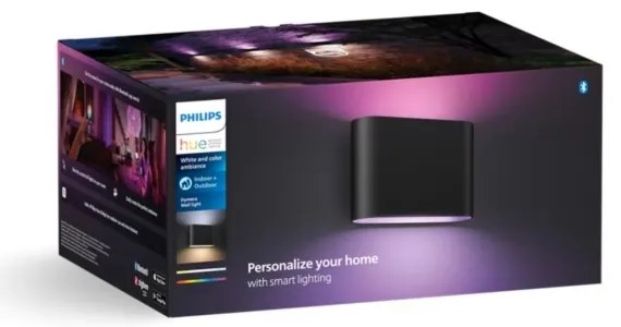 Philips -LED RGBW Stmívatelné venkovní svítidlo Hue DYMERA 2xLED/10,2W/230V IP44