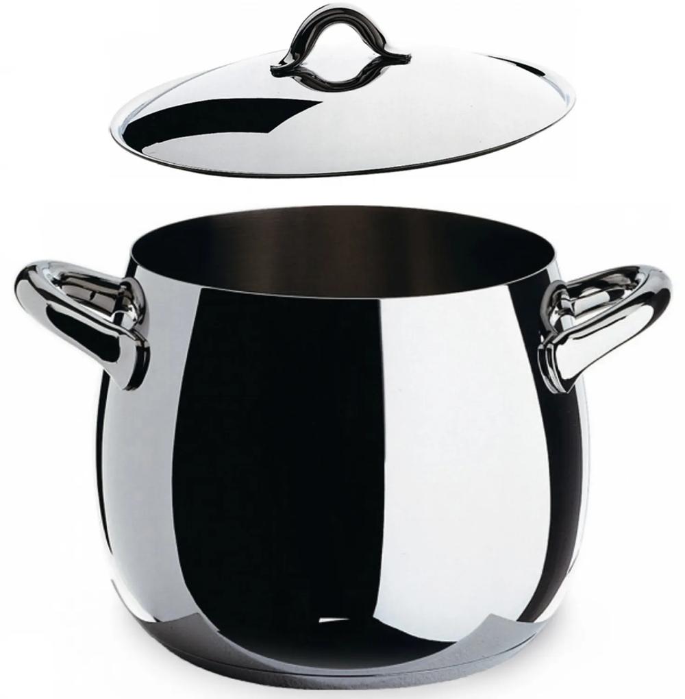 Alessi designové hrnce na polévku Mami s poklicí (objem 1400 cl)
