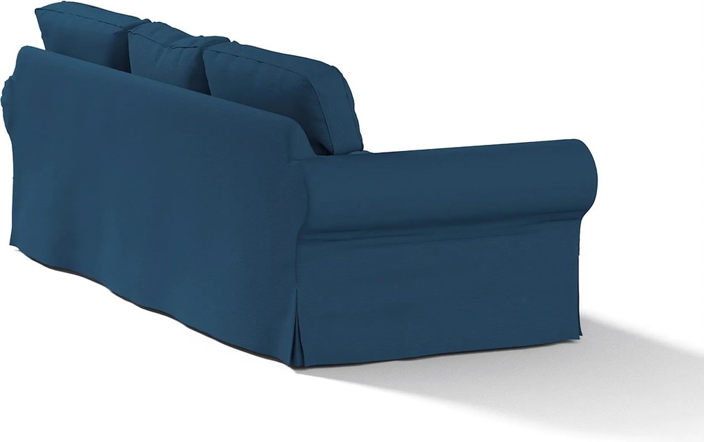 Potah na pohovku IKEA Ektorp 3-místná, rozkládací STARÝ MODEL PIXBO barva tmavě modrá