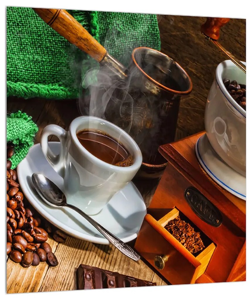 Obraz mlýnku na kávu (30x30 cm)