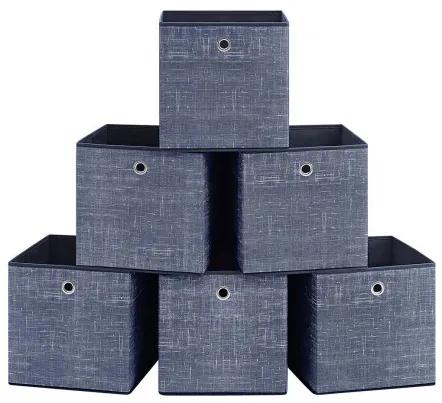 Set stohovatelných boxů RFB006I01 6 ks