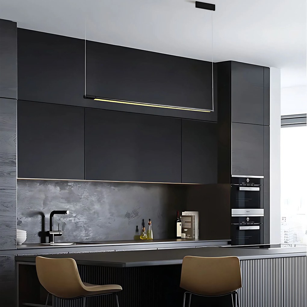 Toolight Závěsné LED osvětlení Modern D9 LHJ031-CP 120 cm černá