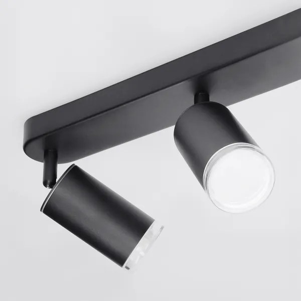 Brilagi - Koupelnové bodové svítidlo SELE 6xGU10/30W/230V IP44 černá