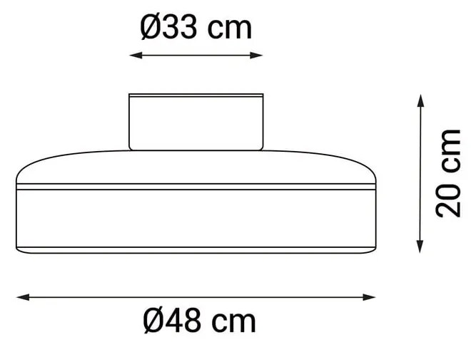 Bílé LED stropní svítidlo Robotto – SULION