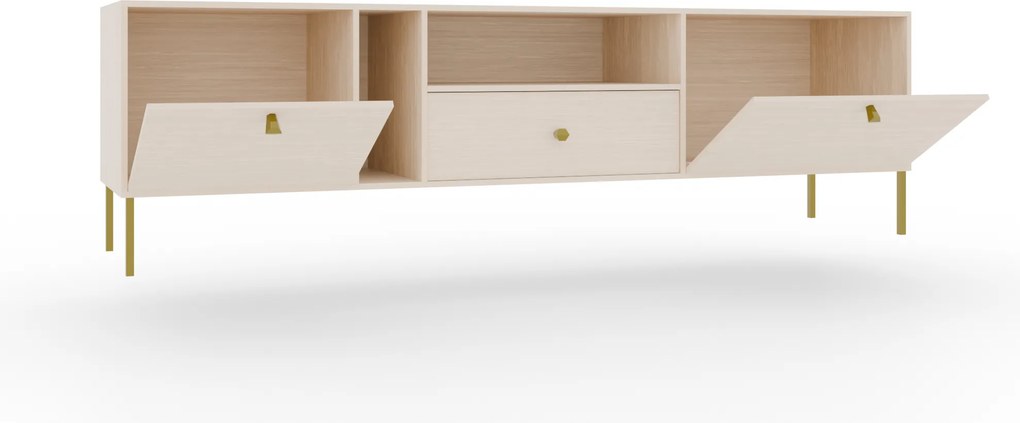ADRK Furniture TV skříňka 2D 1S Tili ADRK-RTV-TIL-2D-1S-BS