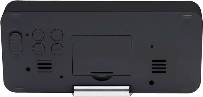 Hodiny s bluetooth synchronizací CA08, černá