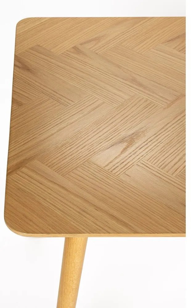Jídelní stůl v dekoru dubu 90x180 cm Fabio – White Label