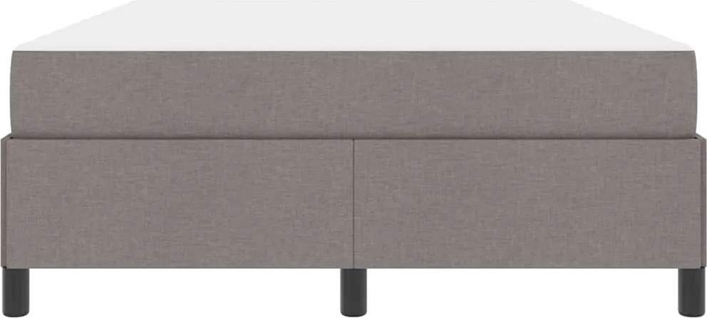Postel s boxspringem Taupe 140 x 200 cm textil 3398868