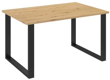 Stůl do jídelny Industrial dub artisan 138x90 cm
